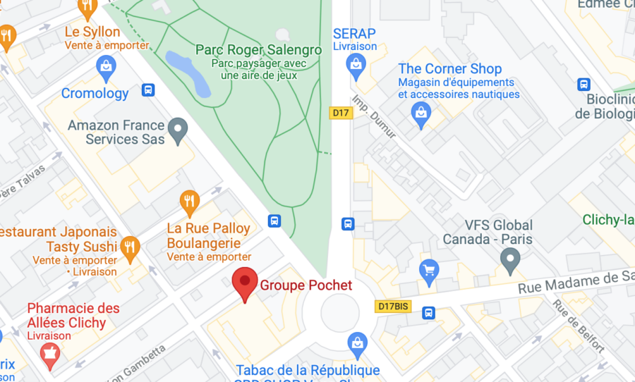 Contactez le Groupe Pochet
